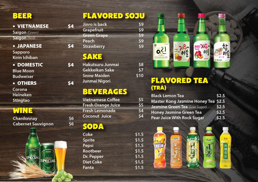 Our Menu - Denver Hot Pot and BBQ - All You Can Eat